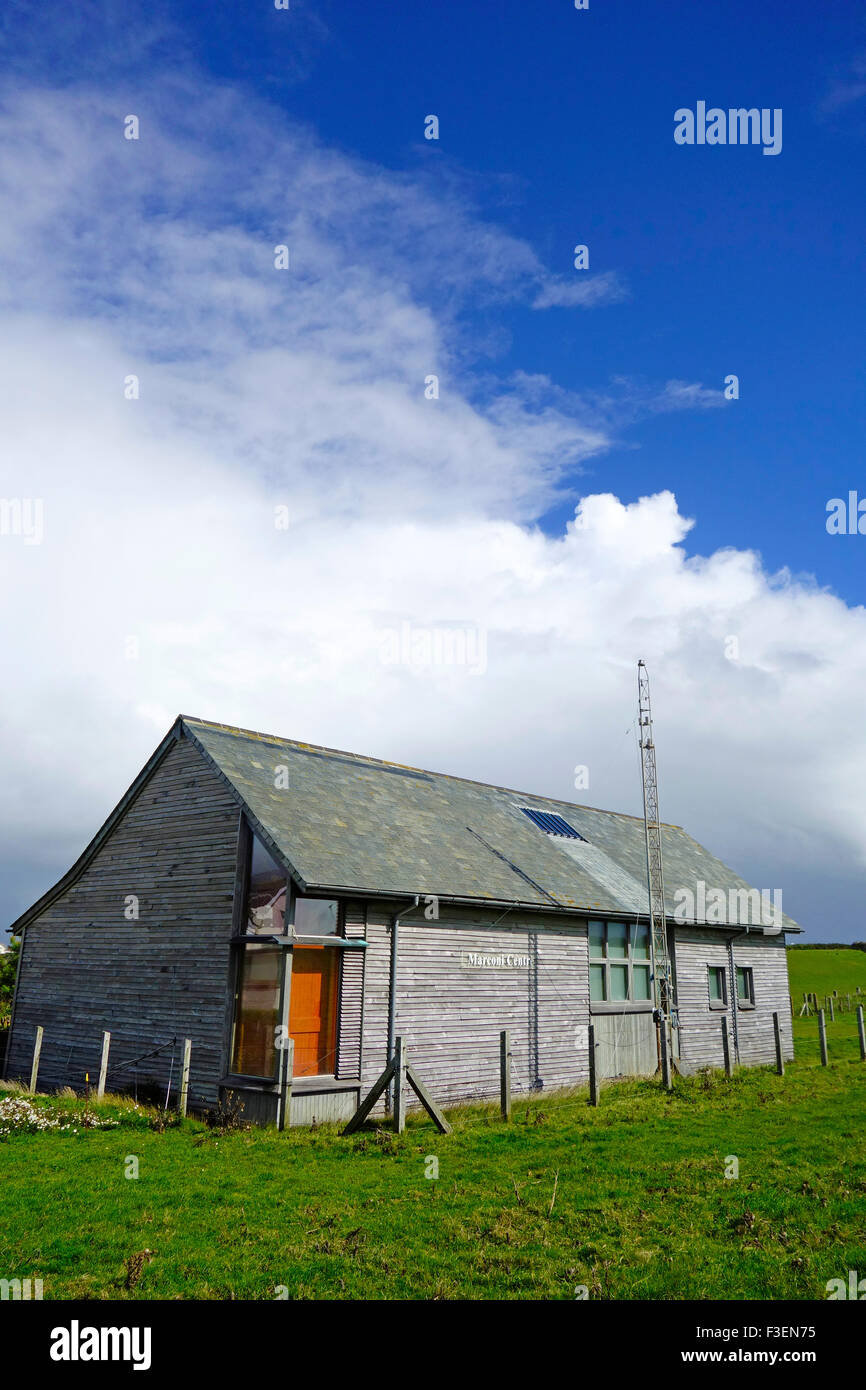Marconi Centre, Poldhu, Nr Mullion, Lizard Peninsula, Cornwall, England ...