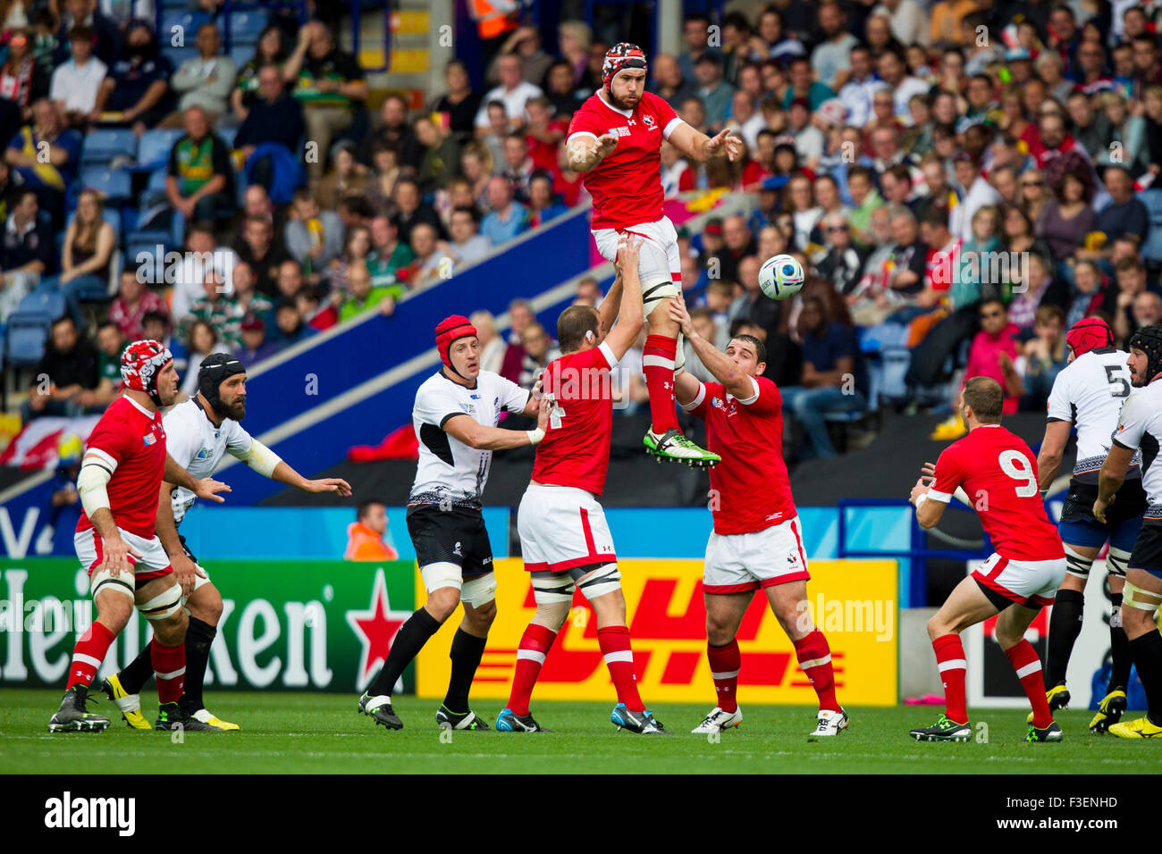 King Power Stadium, Leicester, UK. 06th Oct, 2015. Rugby World Cup ...