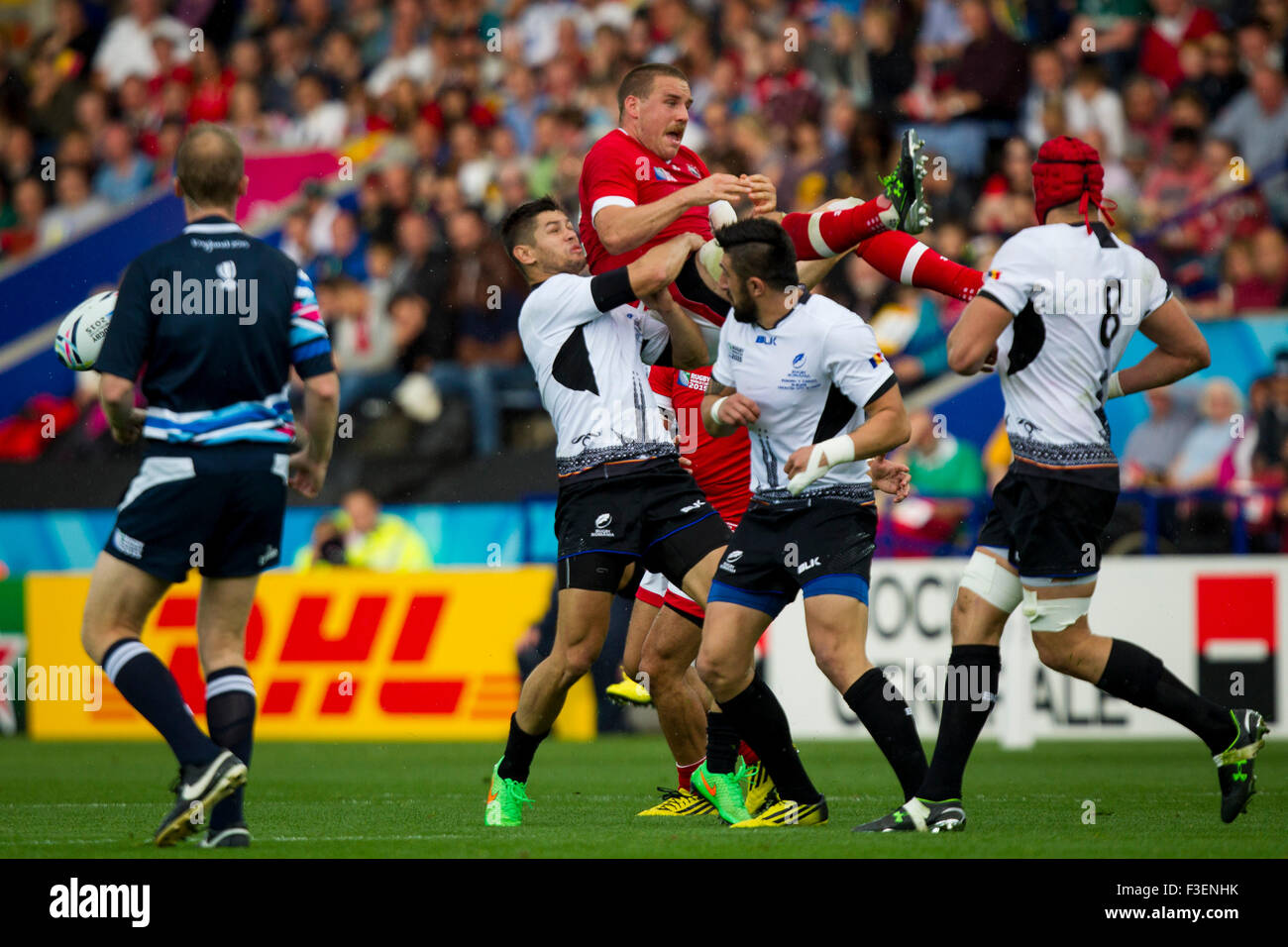 King Power Stadium, Leicester, UK. 06th Oct, 2015. Rugby World Cup ...