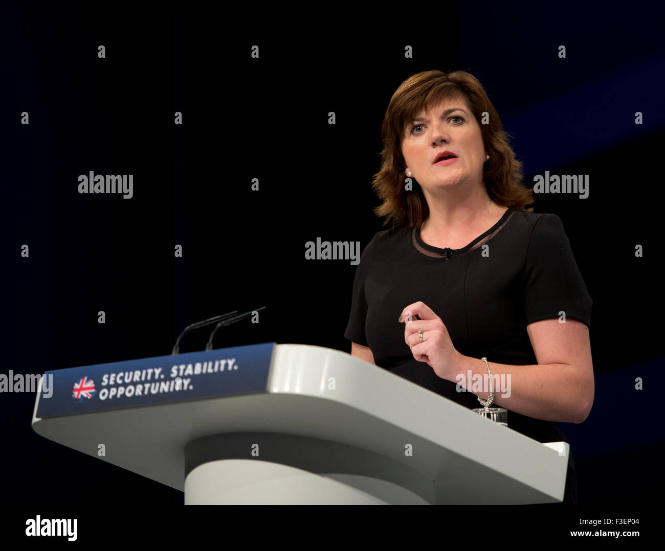 Nicky morgan mp hi-res stock photography and images - Alamy