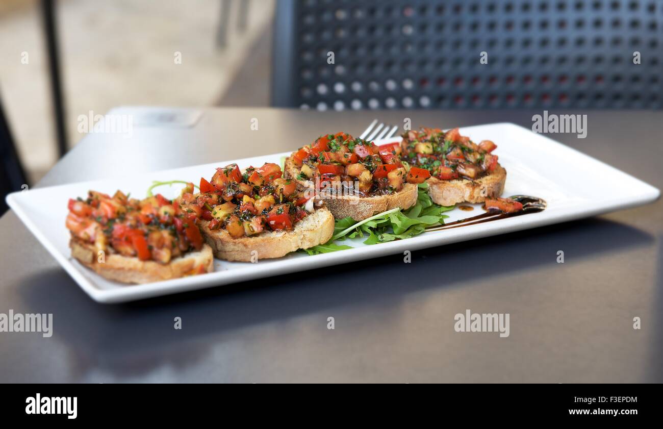 Fresh tuna with strawberries in grey light background, sicilian food ...