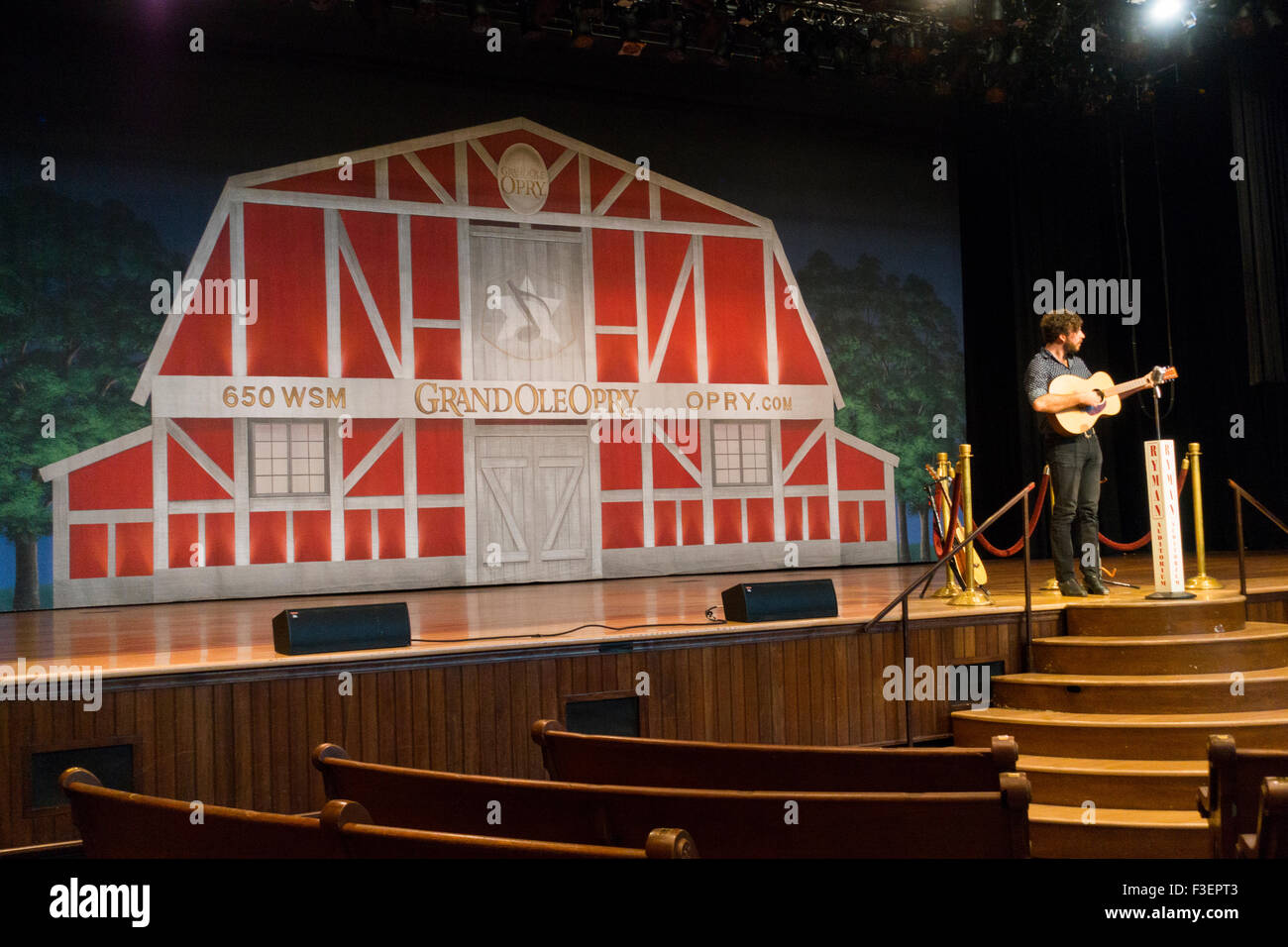 Ryman Auditorium Nashville Tennessee Stock Photo - Alamy