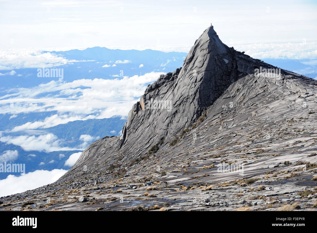 On top of Mount Kinabalu Stock Photo - Alamy