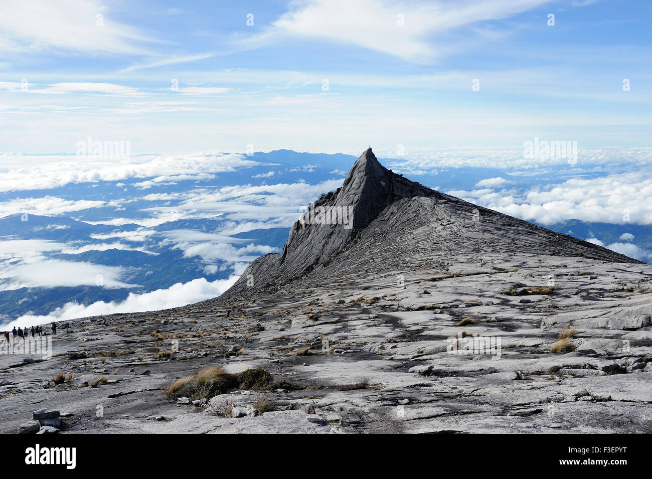 On top of Mount Kinabalu Stock Photo - Alamy