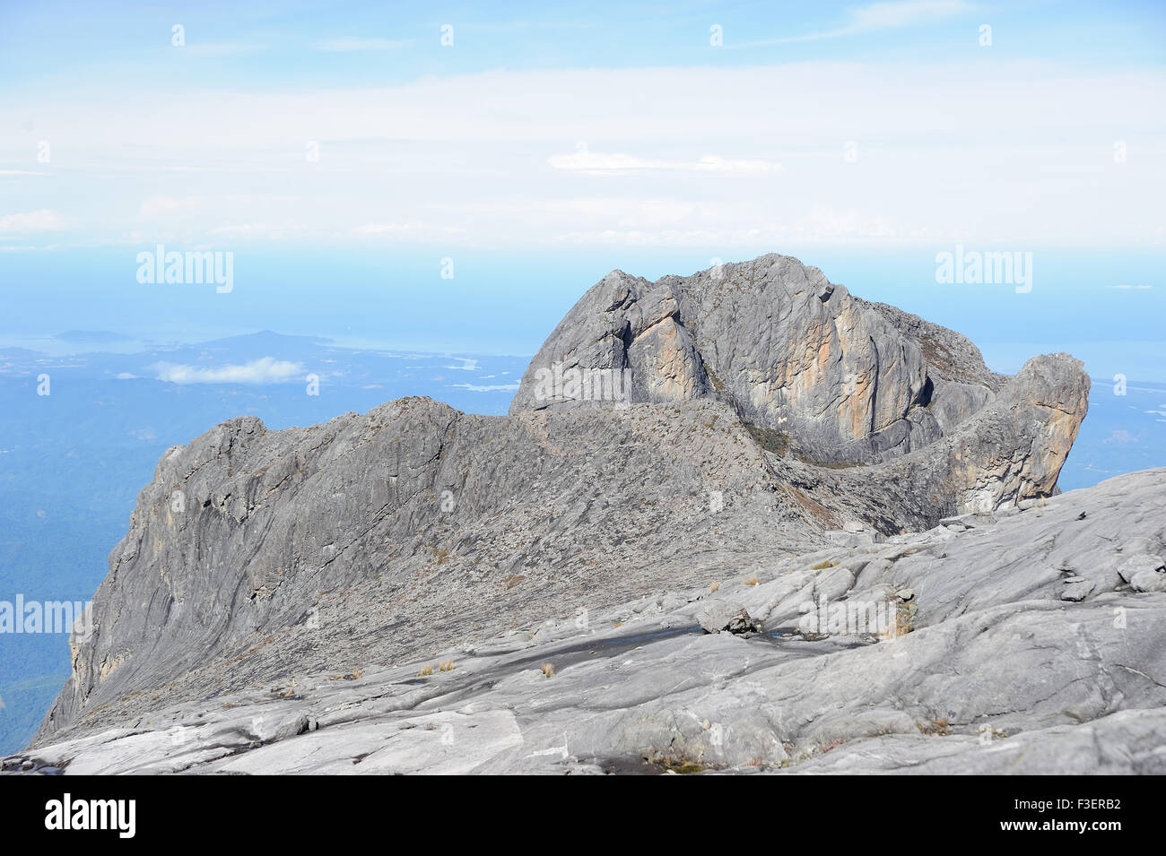 On top of Mount Kinabalu Stock Photo - Alamy