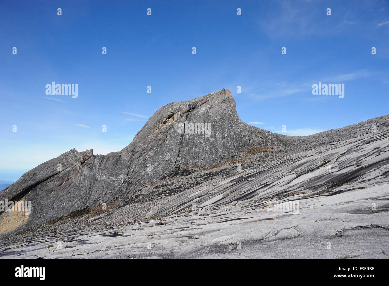 On top of Mount Kinabalu Stock Photo - Alamy