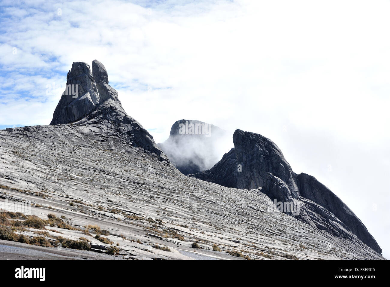 On top of Mount Kinabalu Stock Photo - Alamy