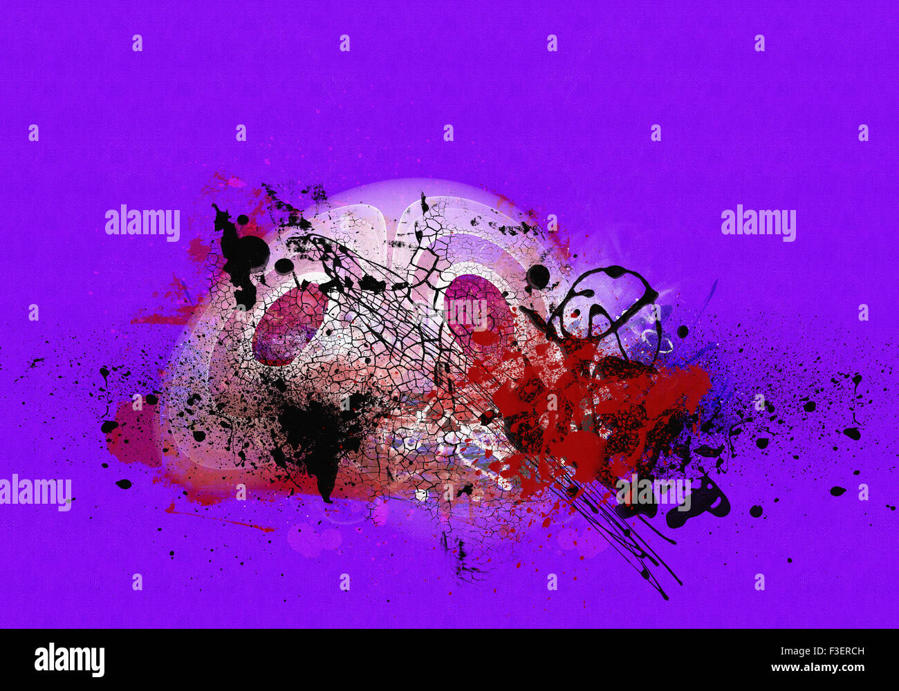 Abstract watercolor collage Stock Photo - Alamy