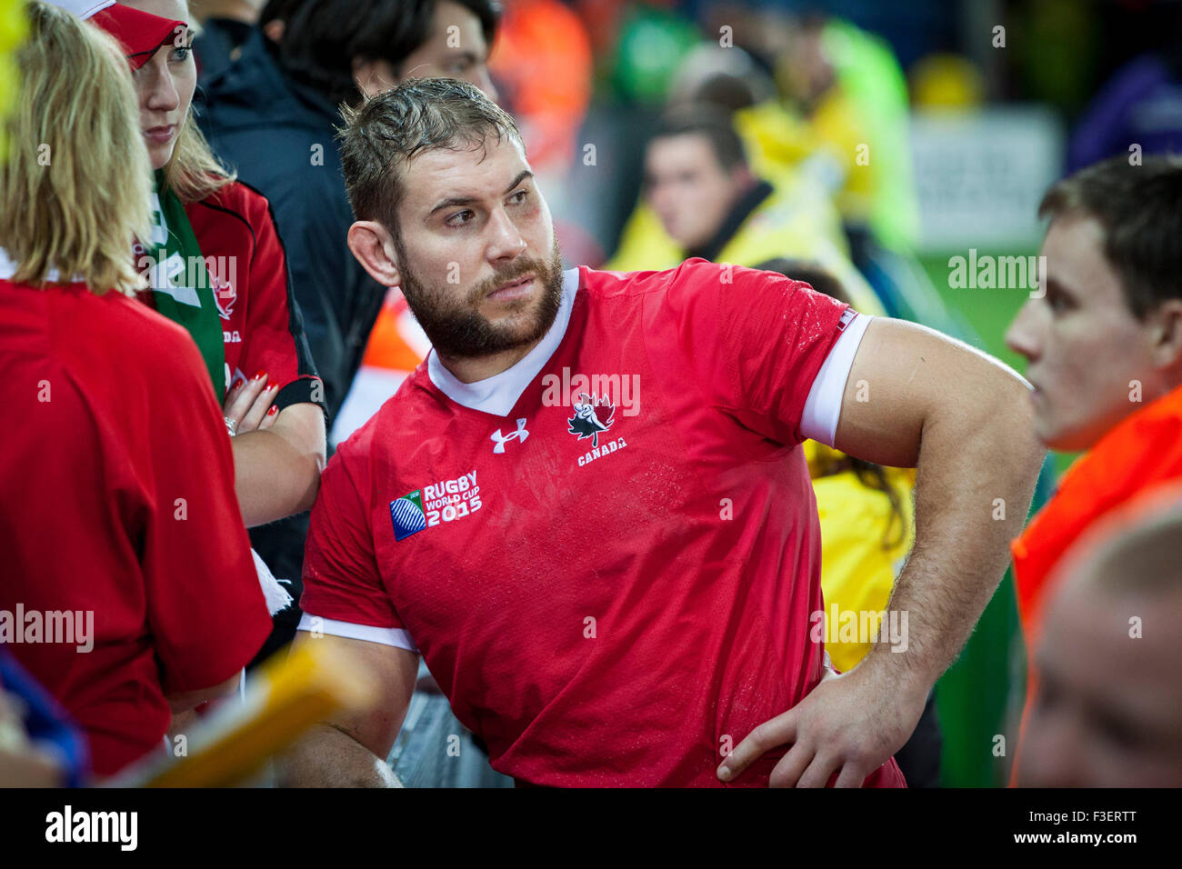 King Power Stadium, Leicester, UK. 6th October, 2015. Rugby World Cup ...