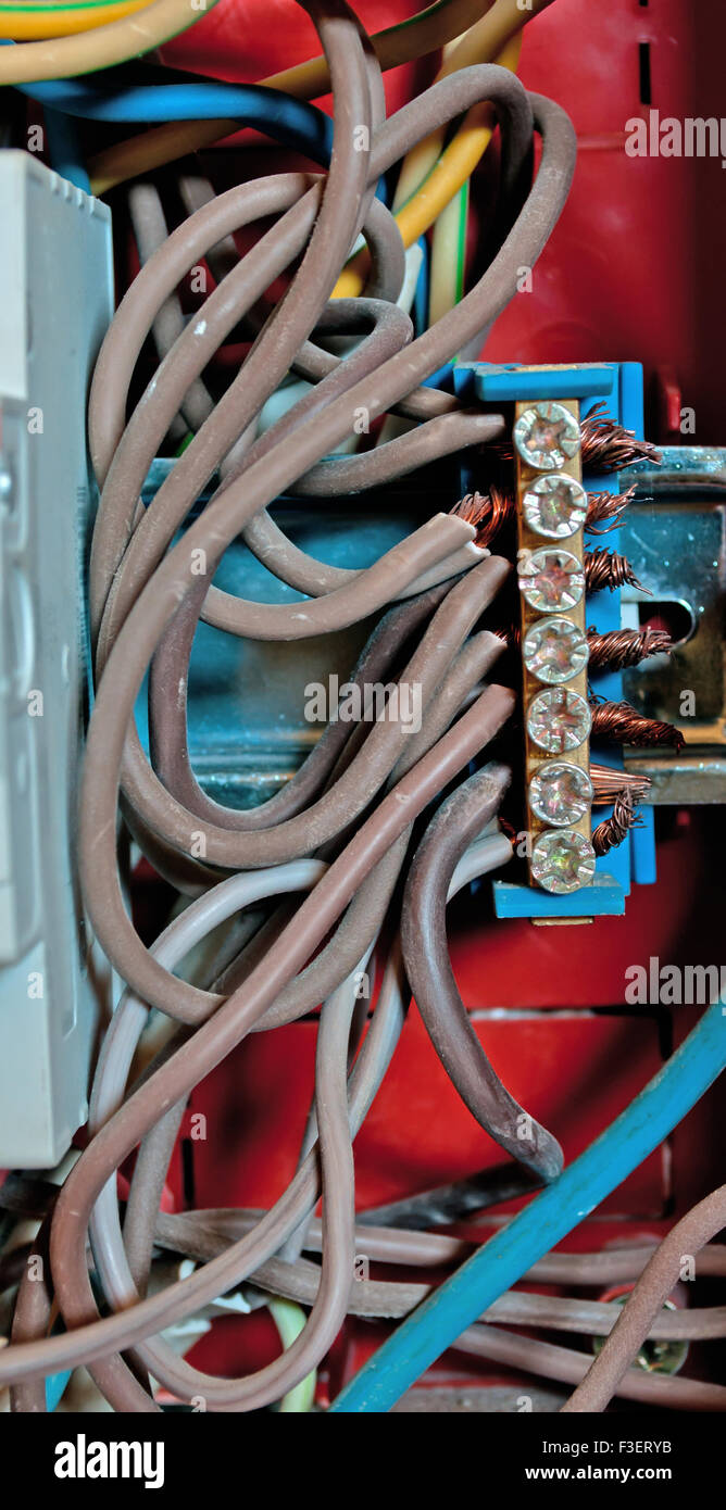 grounding electric bar - part of telecomunication equipment Stock Photo ...