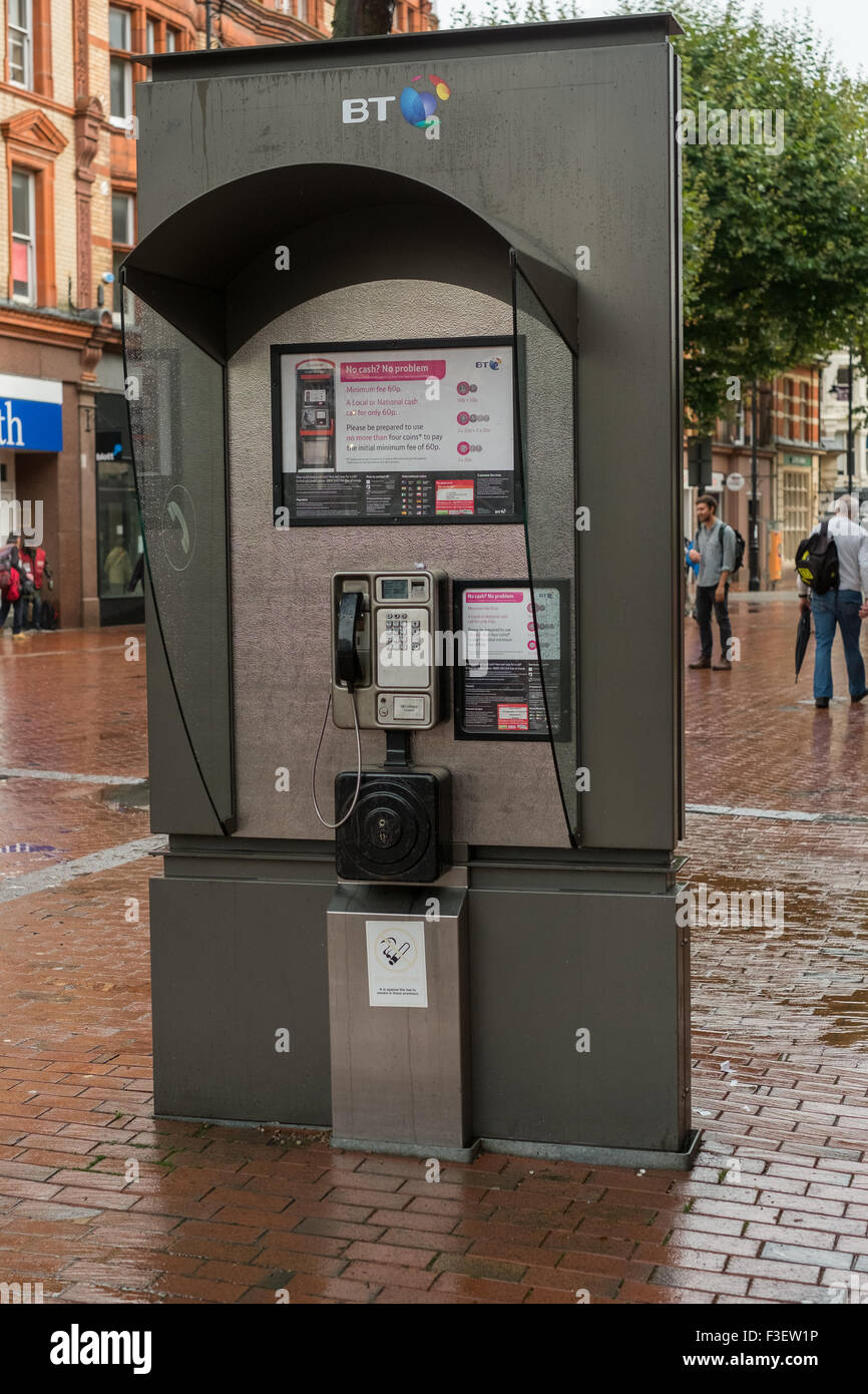 New Style BT telephone box in Reading Berkshire Stock Photo - Alamy
