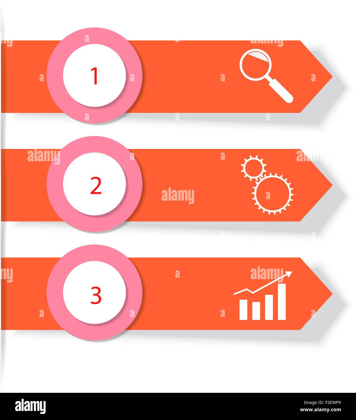 Business market, . Vector illustration mapping stages Stock Vector ...