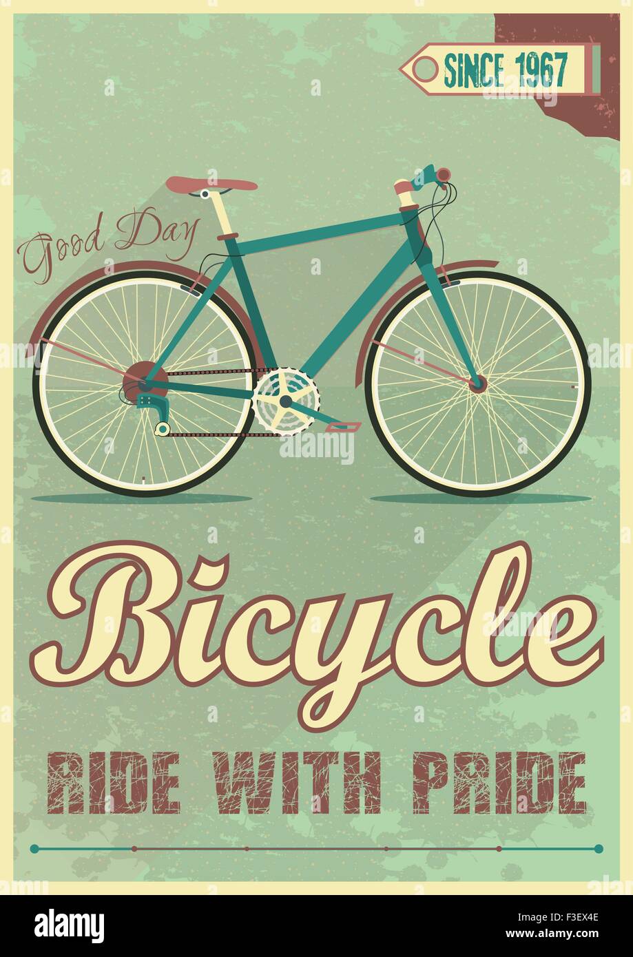 Bicycle race poster hi-res stock photography and images - Alamy
