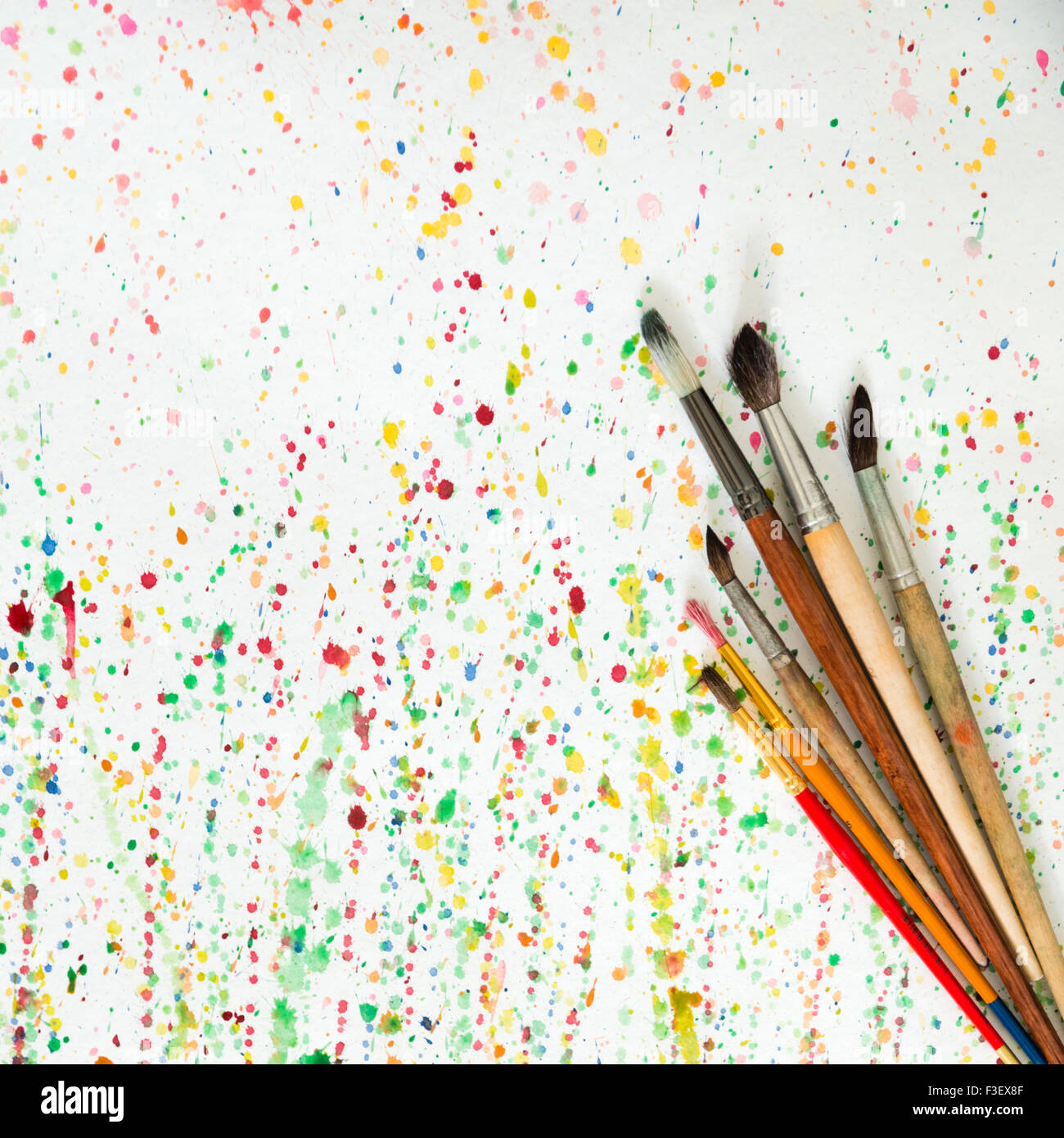 Spotted color background Stock Photo - Alamy