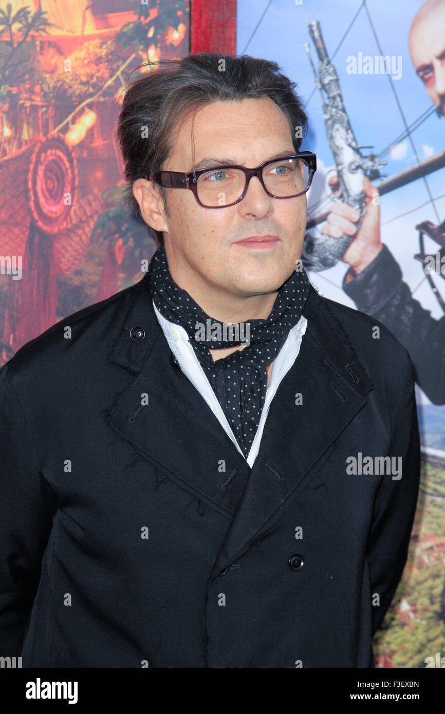 New York, NY, USA. 5th October, 2015. Joe Wright attends 'Pan' premiere ...