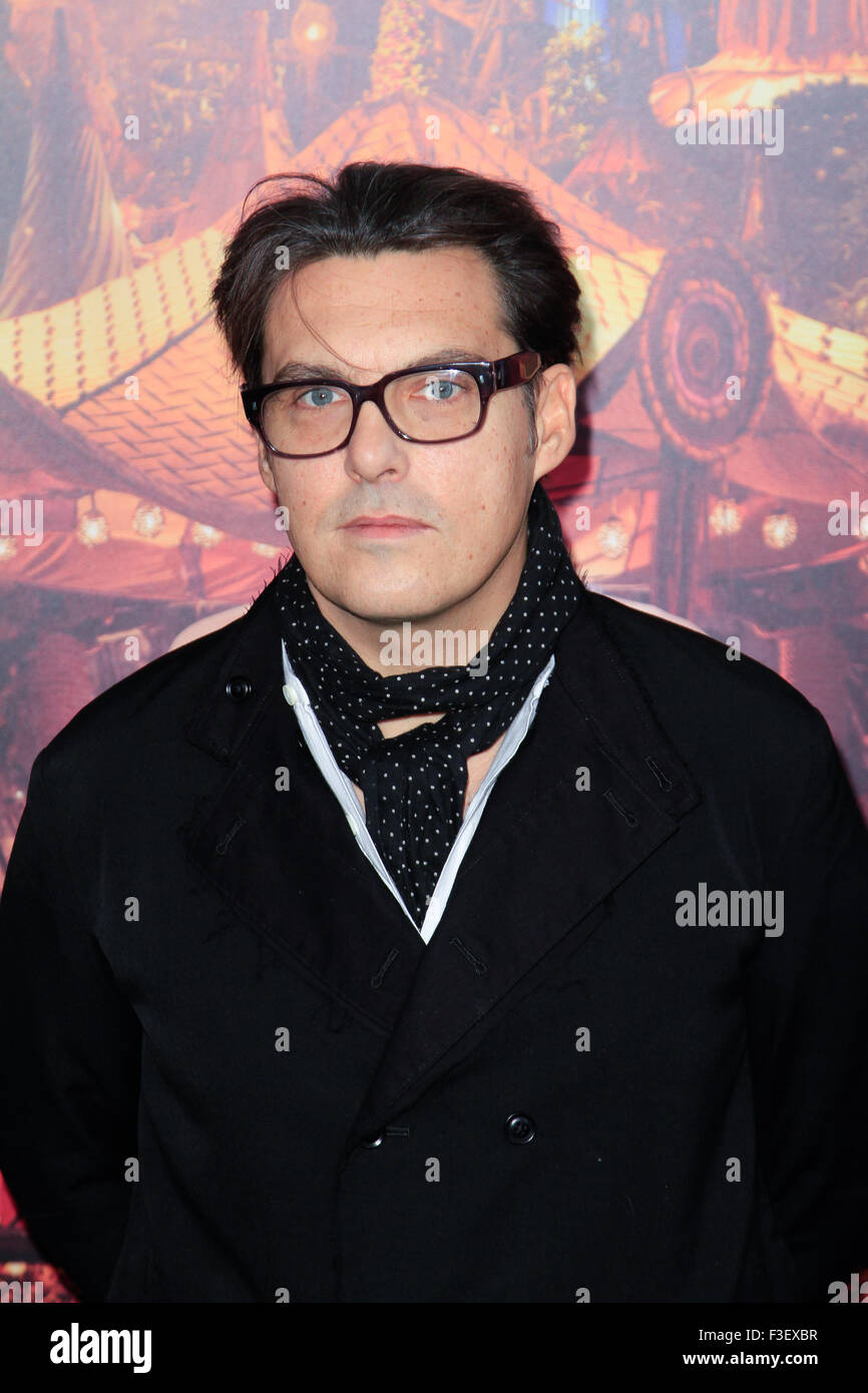 New York, NY, USA. 5th October, 2015. Joe Wright attends 'Pan' premiere ...