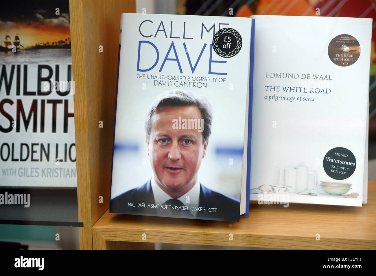 London,UK,6 October 2015,Unauthorised biography David Cameron 'Call Me ...