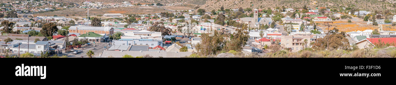 SPRINGBOK, SOUTH AFRICA - AUGUST 17, 2015: Panorama of Springbok, the ...