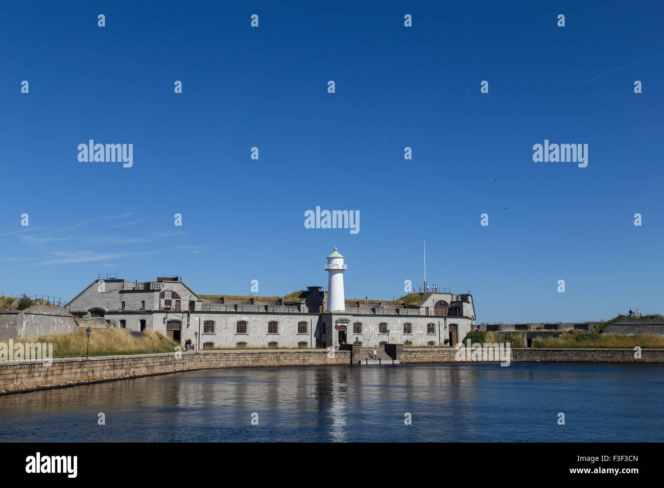 Copenhagen, Denmark - August 9, 2015: Photograph of Trekroner fort at ...
