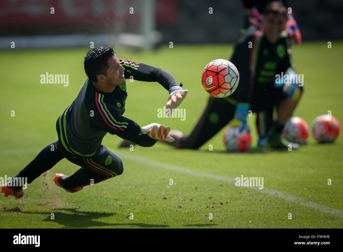Mexico City, Mexico. 6th Oct, 2015. Mexico's national soccer team ...
