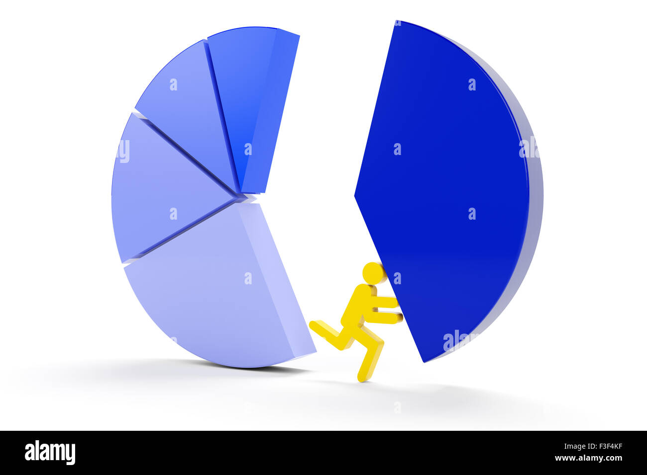 Blue share hi-res stock photography and images - Alamy