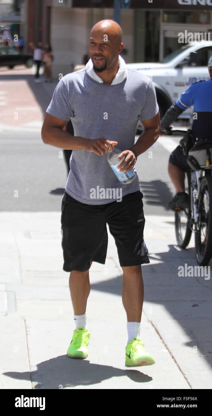 Hip-hop artist Common goes shopping in Beverly Hills Featuring: Common ...