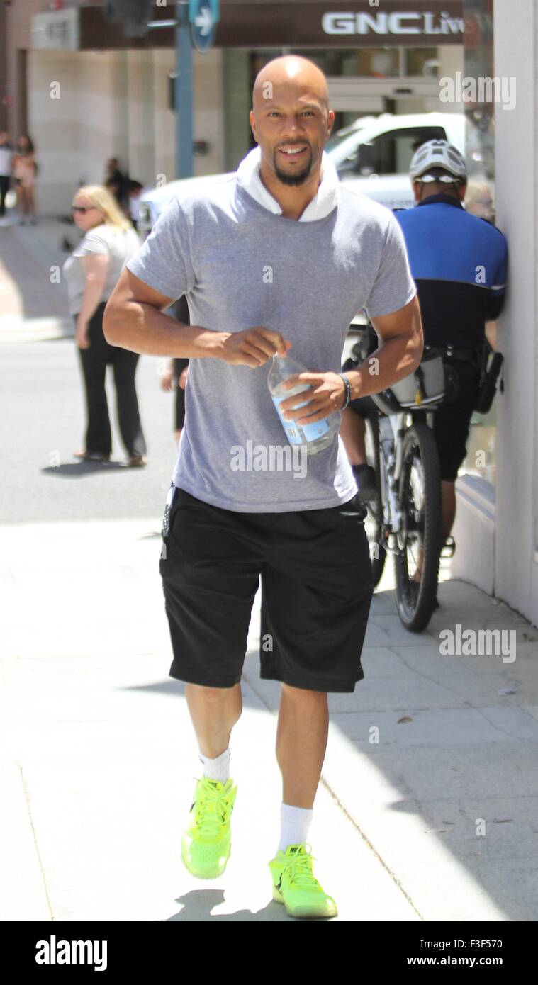 Hip-hop artist Common goes shopping in Beverly Hills Featuring: Common ...