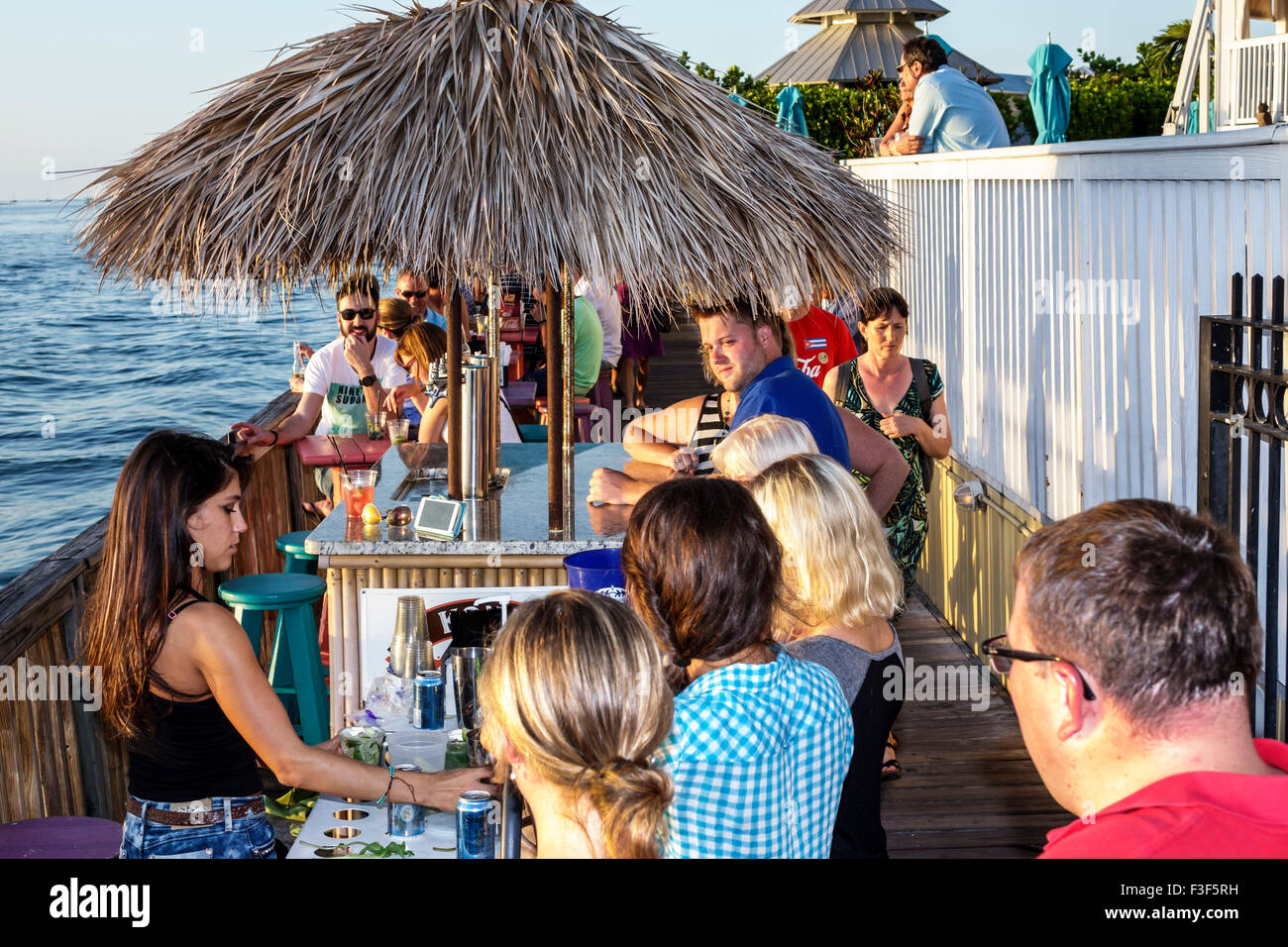 Key West Florida,Keys Sunset Pier,bar bars lounge pub,restaurant ...