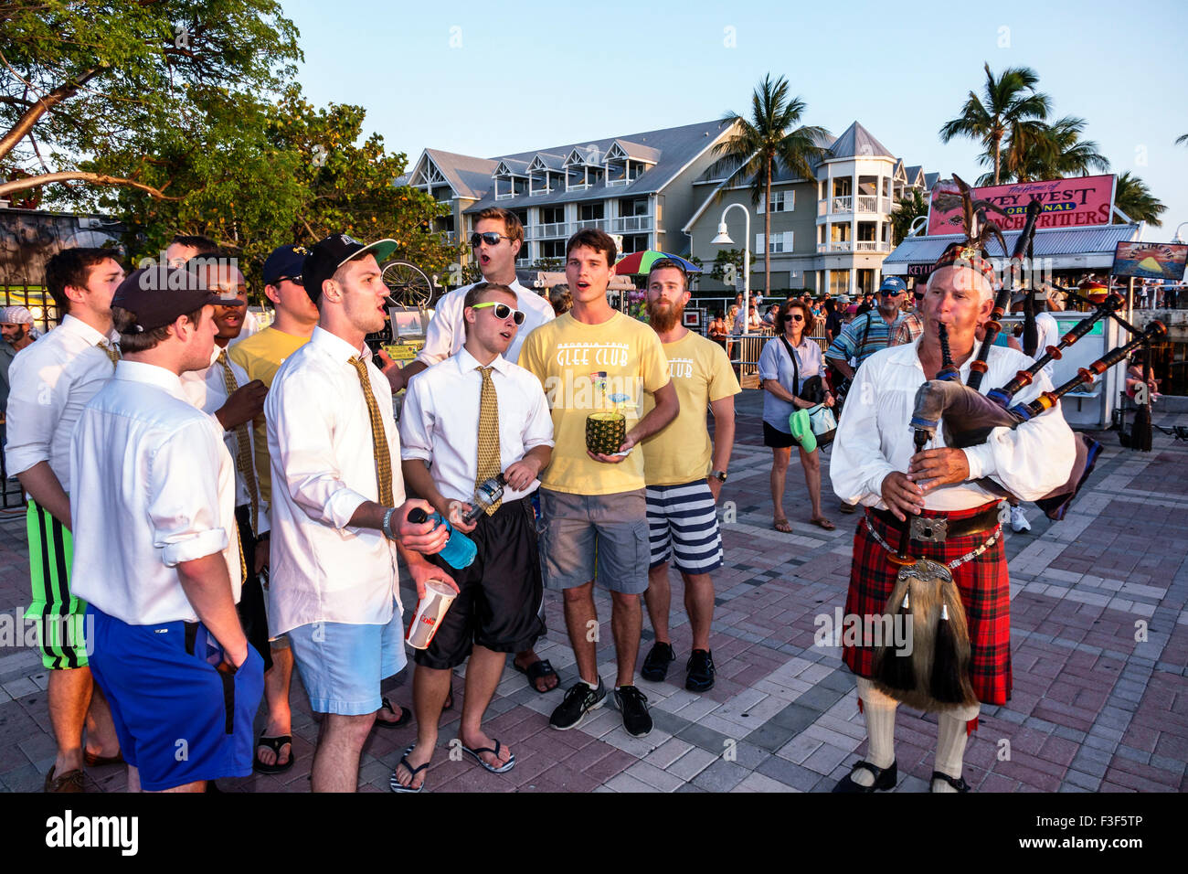 Key West Florida,Keys Mallory Square Dock,sunset celebration,festival ...