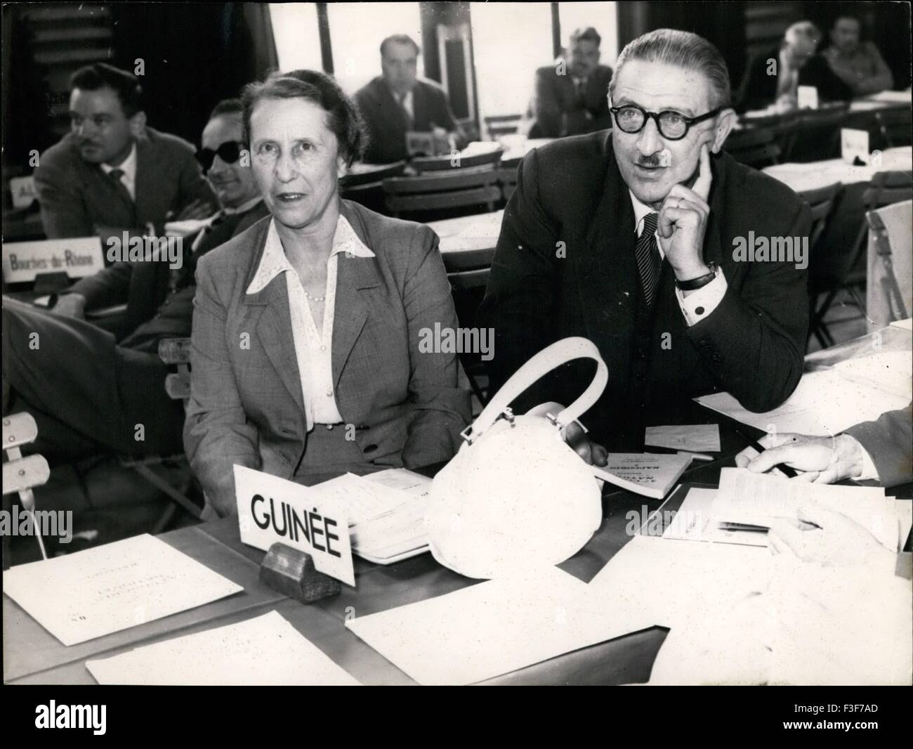 1955 - Socialist Congress opens in Paris Ã¢â‚¬" M. Jules Moch, Former ...