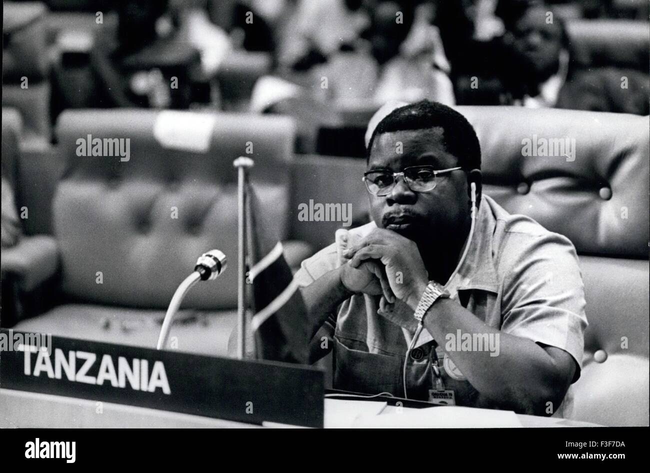 1974 - Tanzania: Ben Mkapa, Minister for Foreign Affairs of Tanzania ...