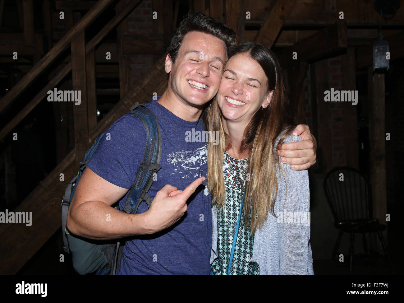 Celebrities visit the cast of the Broadway musical 'Hamilton' backstage ...