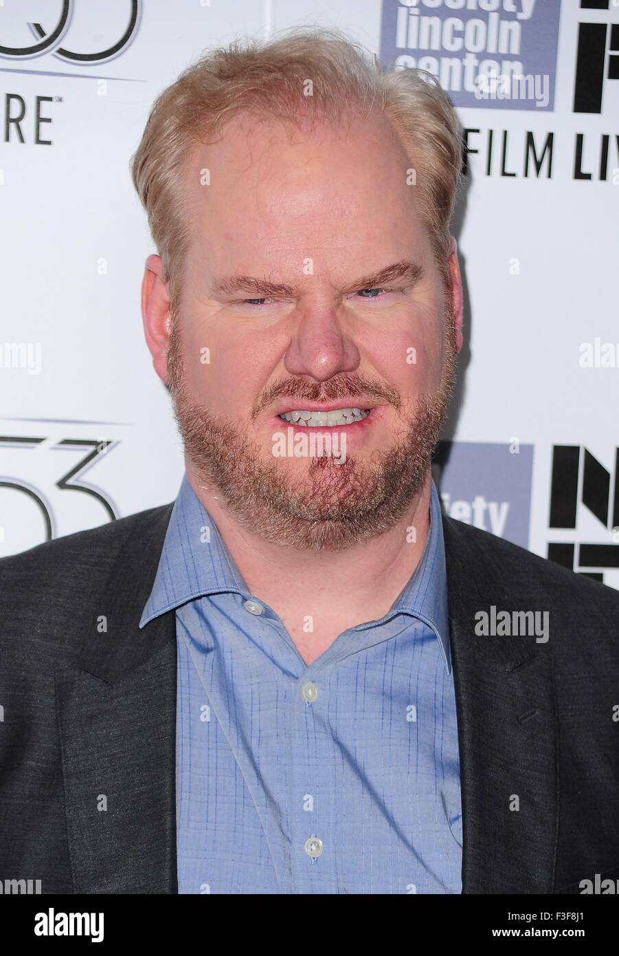 New York, NY, USA. 6th Oct, 2015. Jim Gaffigan at arrivals for ...