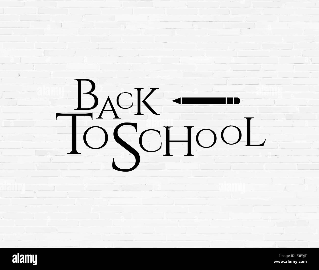 Brick wall background children Stock Vector Images - Alamy