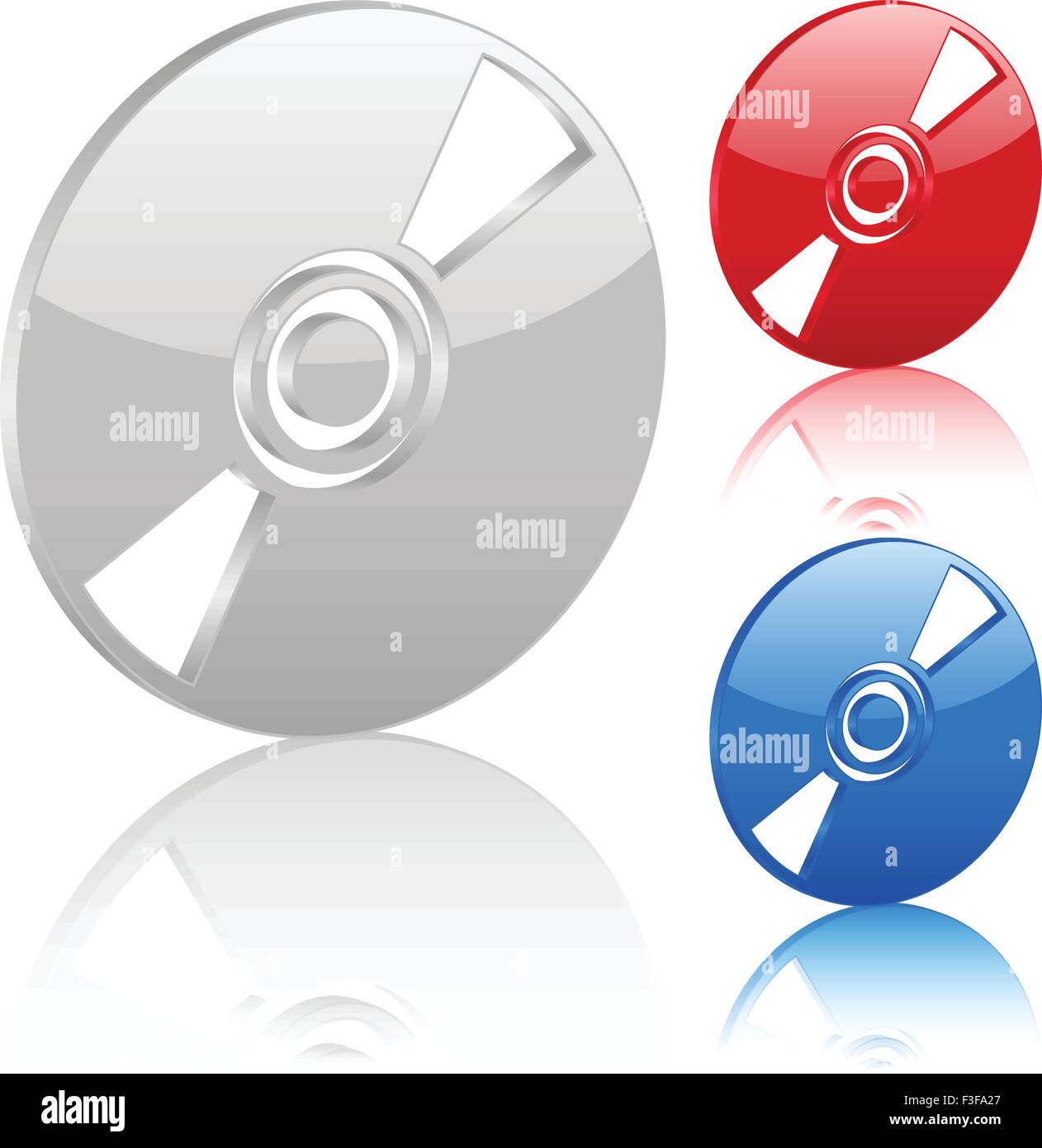3D CD symbol. Vector illustration Stock Vector Image & Art - Alamy