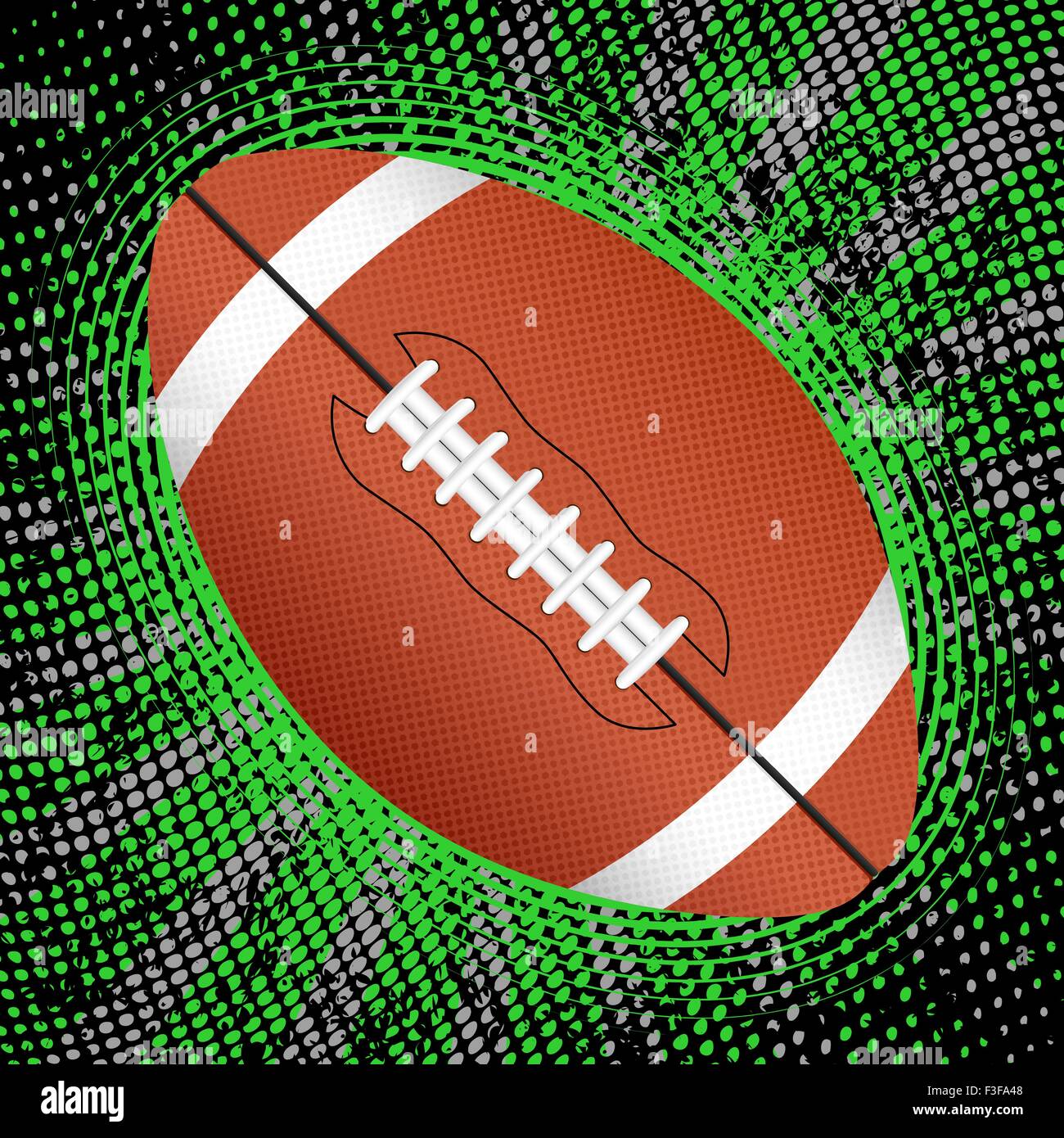 Abstract grunge american football background. Vector illustration Stock ...
