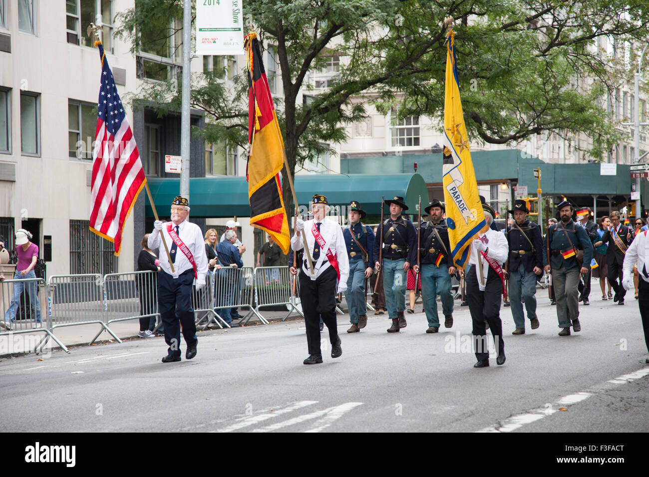 2014 German American Steuben Parade on Fifth Avenue in New York City ...