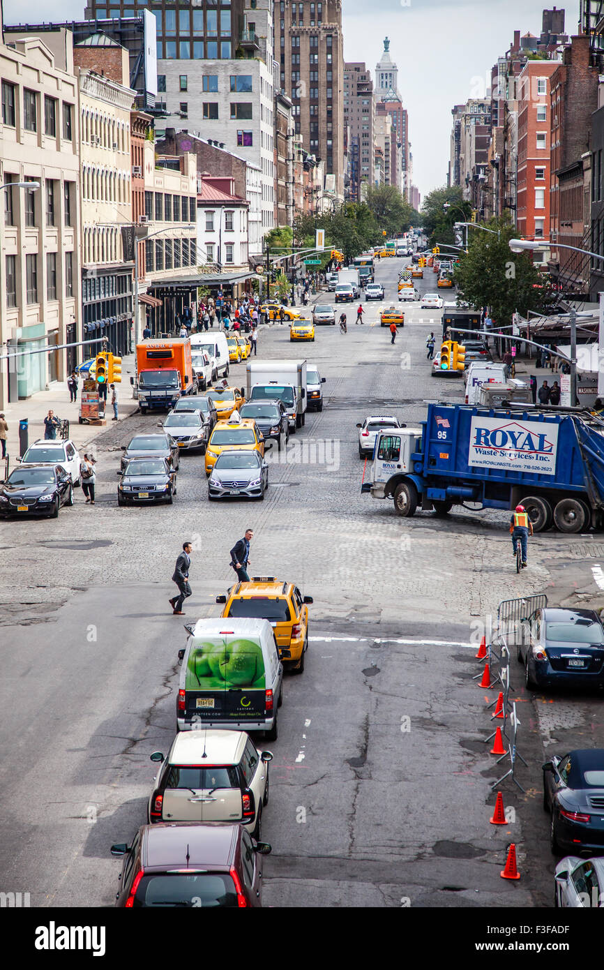 Street scene in New York City Stock Photo - Alamy