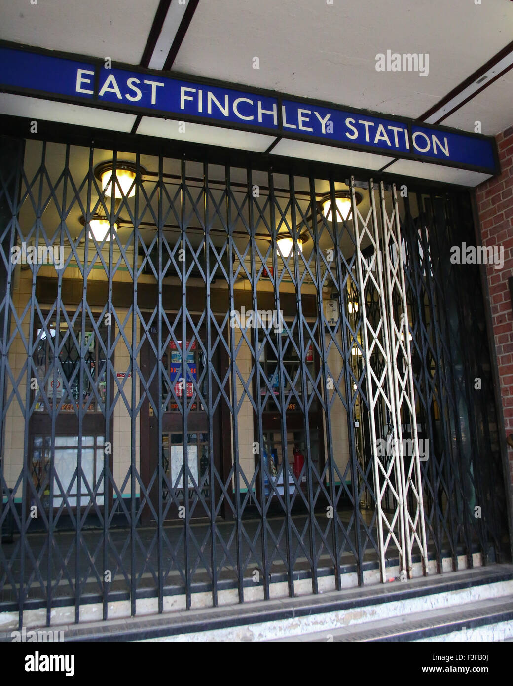 London Underground trains stand idle in the sidings at Stanmore station ...