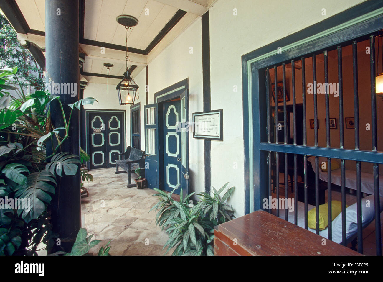 Vernacular house Raut's bungalow 1889 at Bombay Mumbai ; Maharashtra ...