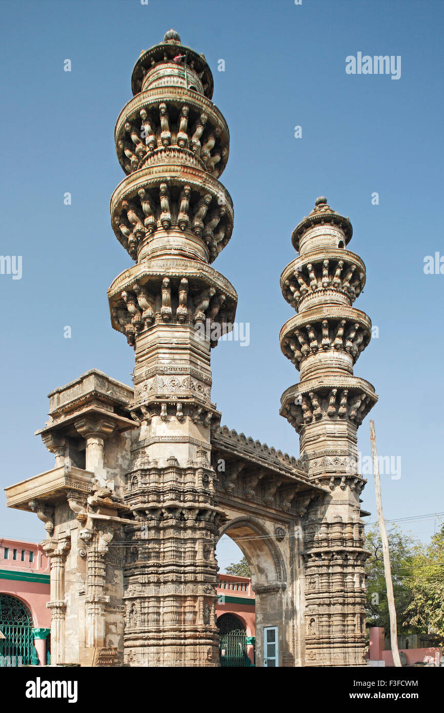 Heritage Shaking Minaret ; Ahmedabad ; Gujarat ; India Stock Photo - Alamy