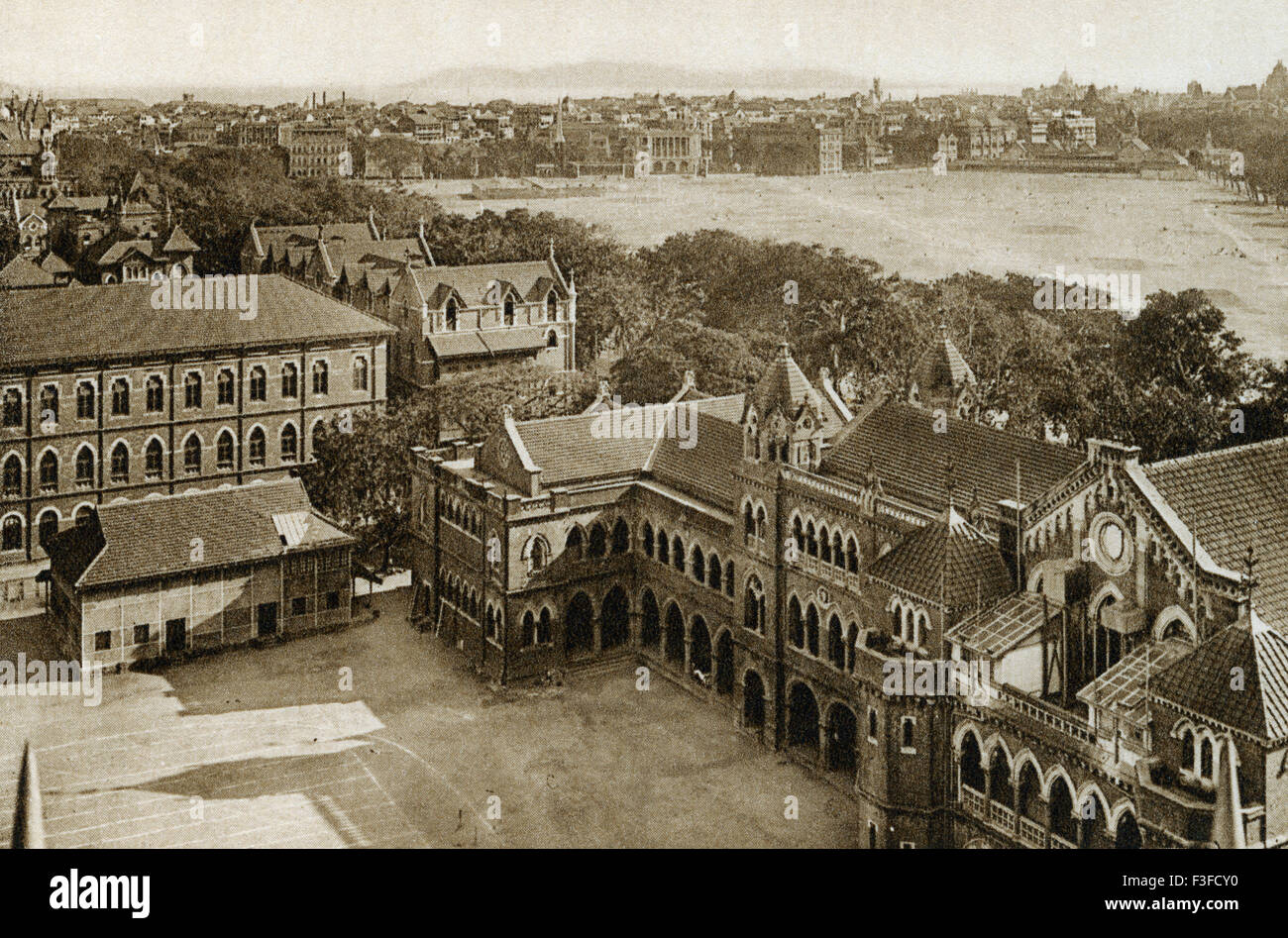 Azad Maidan from St. Xavier school , Bombay , Mumbai , Maharashtra ...