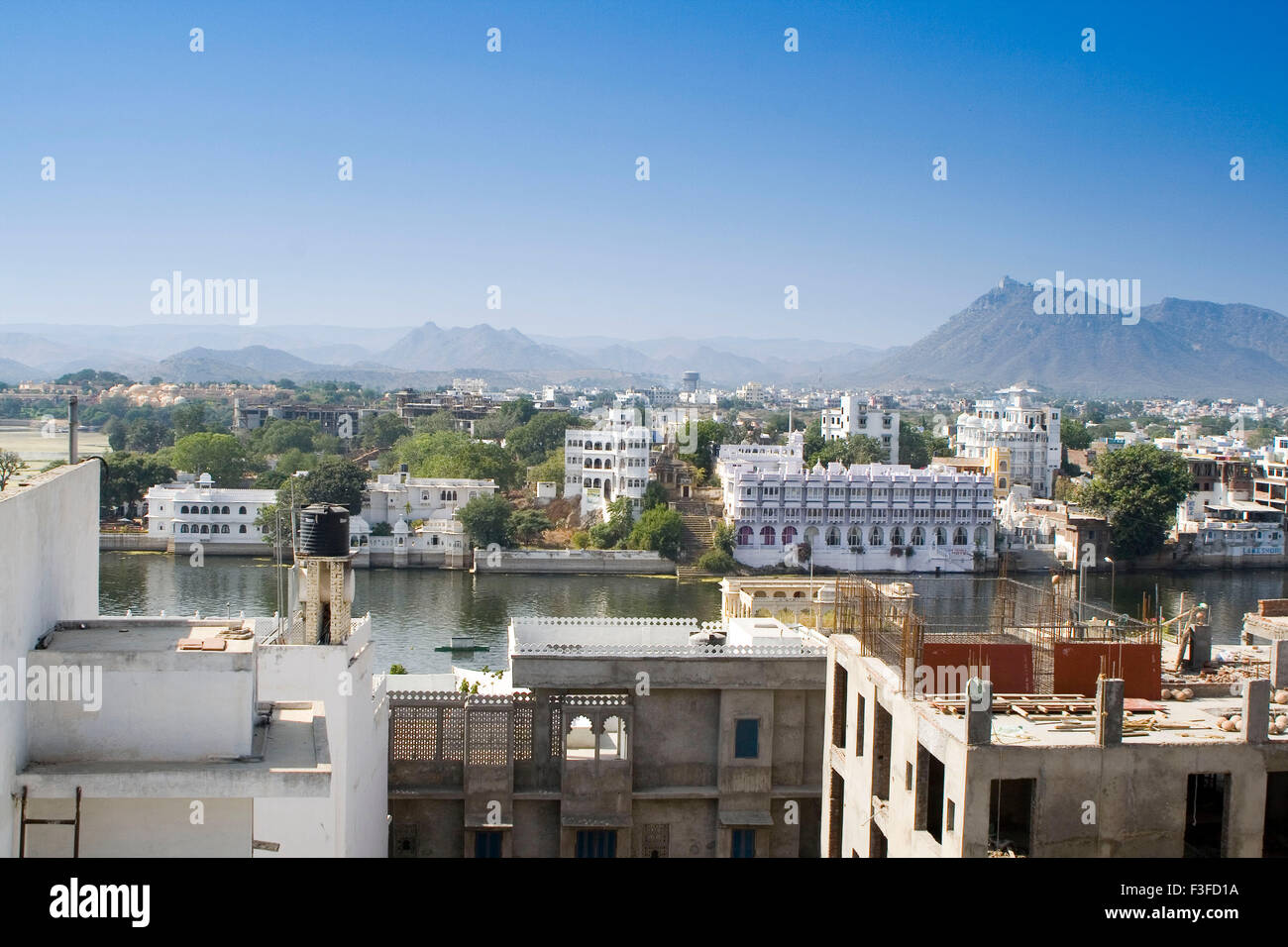Udaipur top view hi-res stock photography and images - Alamy