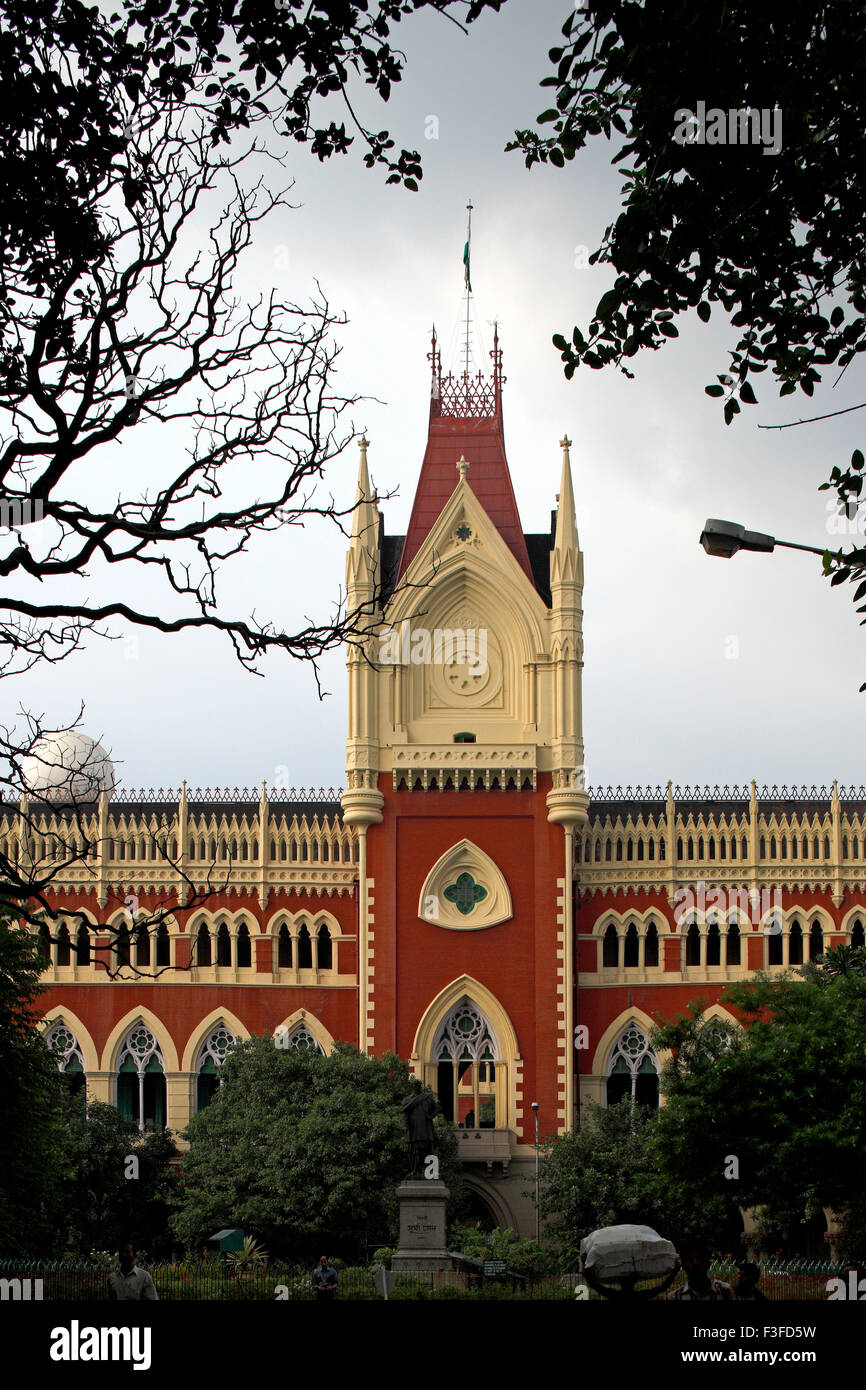 Heritage building High Court ; Calcutta ; West Bengal ; India Stock ...