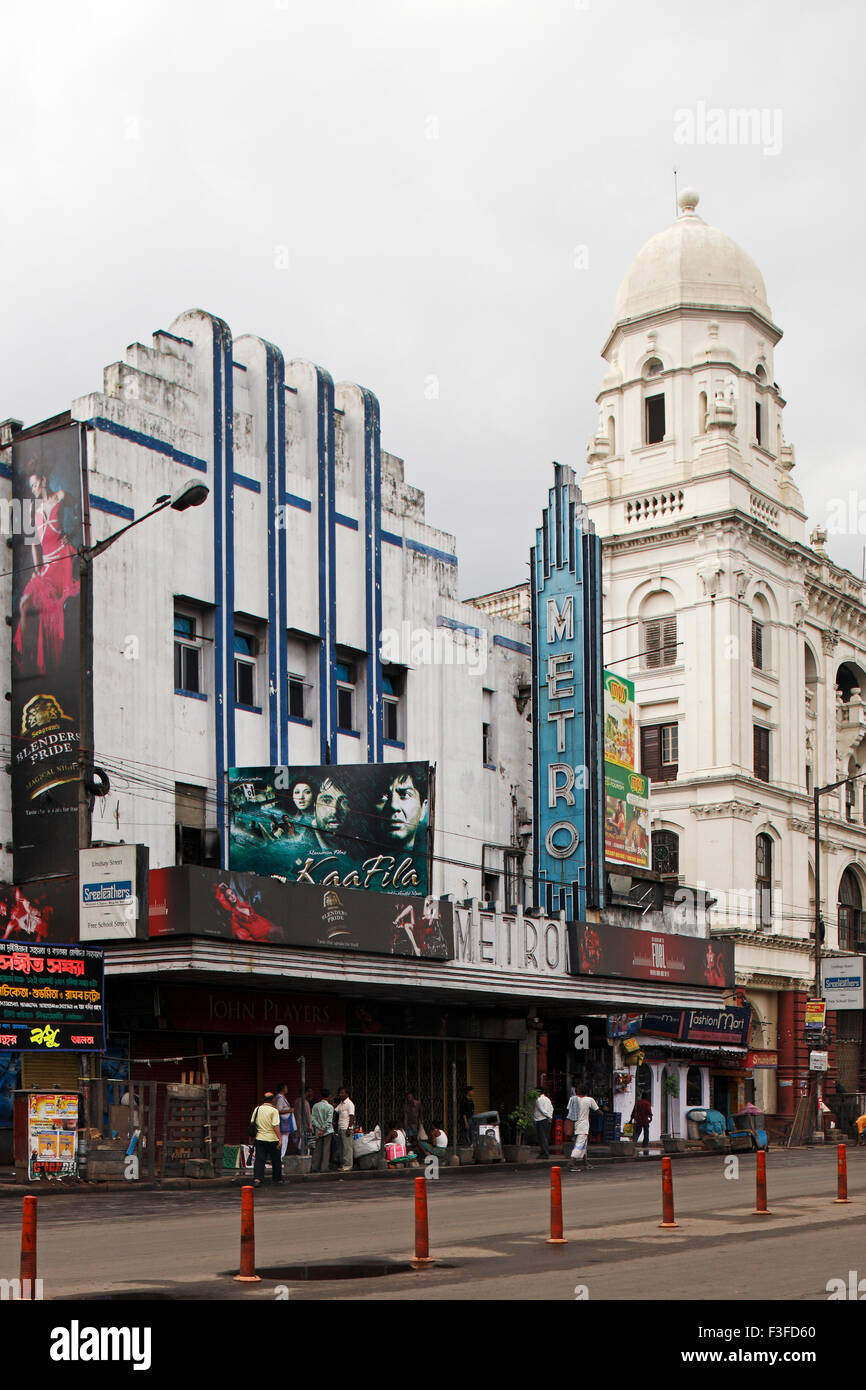 Metro Cinema, uniplex cinema hall, heritage building, Calcutta, Kolkata ...