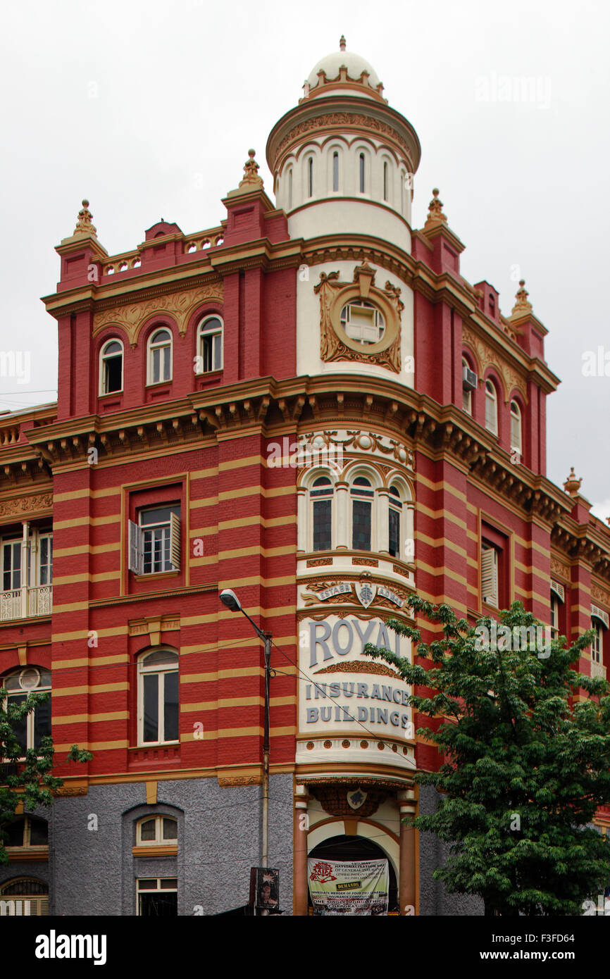 Kolkata royal insurance building hi-res stock photography and images ...