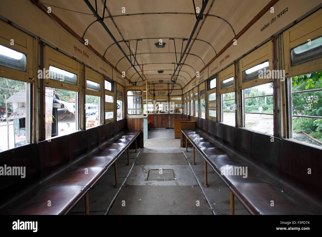 Inside tramcars hi-res stock photography and images - Alamy
