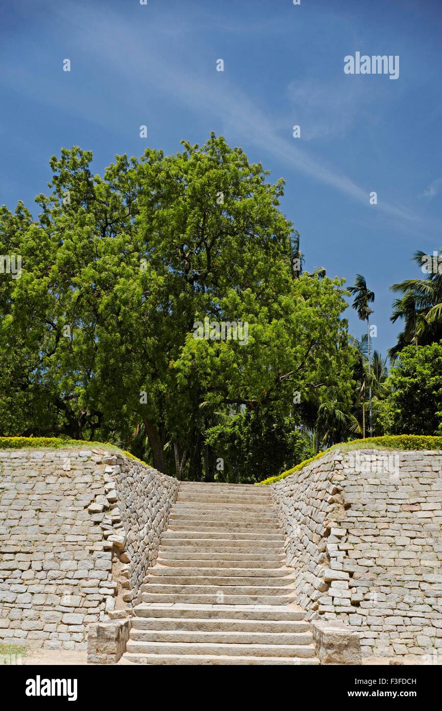 Underground temple ; UNESCO World Heritage site Hampi Vijayanagara 1336 ...