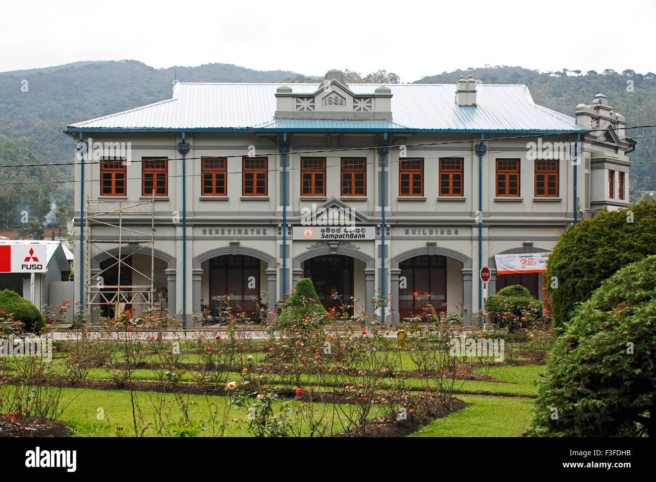 Sampath Bank, old 1923 building, Nuwara Eliya, hill town, Colombo ...