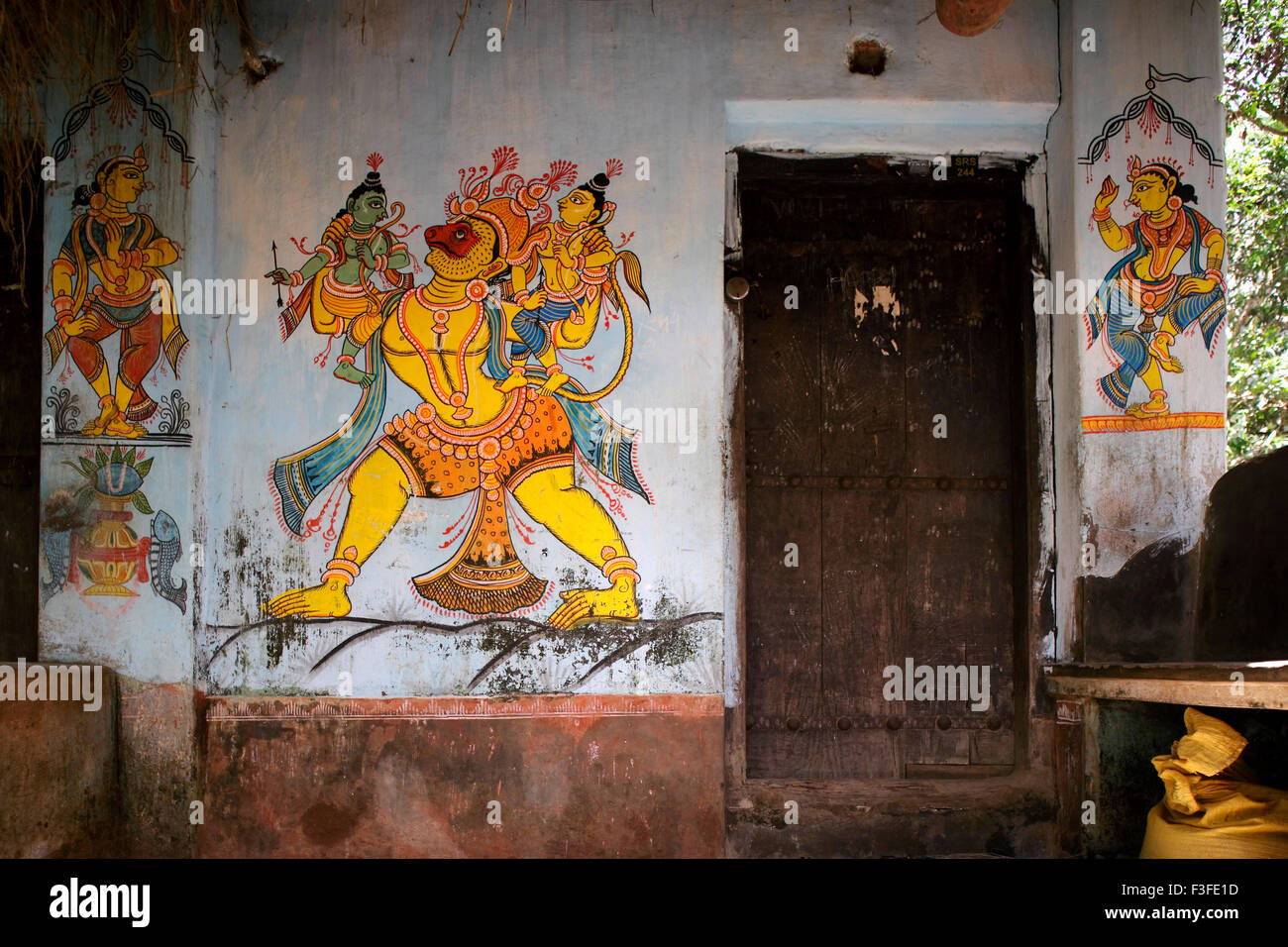 Raghurajpur a art & craft village near Puri ; Orissa ; India Stock ...